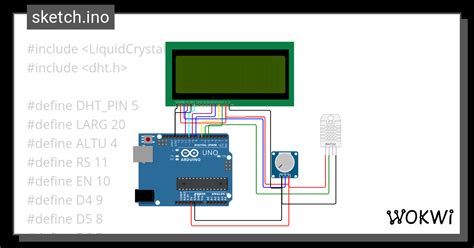Lcd20x4potenciometro Wokwi Esp32 Stm32 Arduino Simulator