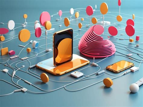 Premium Photo Unleashing The Future New Mobile Communication Technologies Mobile Signals