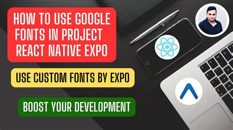 How To Use Google Fonts In React Native Expo Applications YouTube