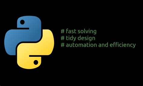 Do Your Python Projects Tasks And Scripts By Efessenenove Fiverr