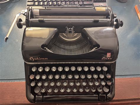 Optima Elite Just Arrive Loving It Rtypewriters
