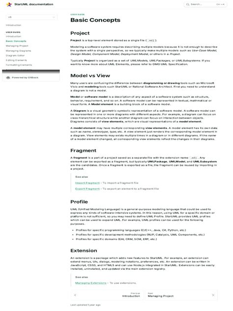 Staruml User Guide Basic Concepts Pdf Unified Modeling Language