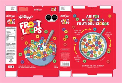 Froot Loops® Cereal Packaging Redesign Rediseño Behance