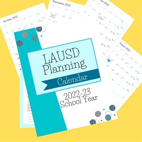 County Calendar 2023 2023 23 Lausd