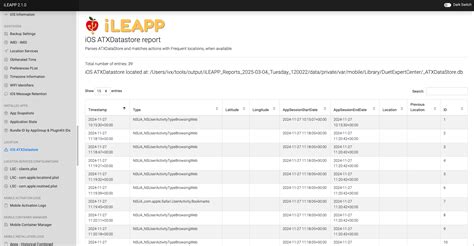 Tool Review Exploring Ileapp For Ios Forensics Tool Review Exploring Ileapp For Ios Forensics