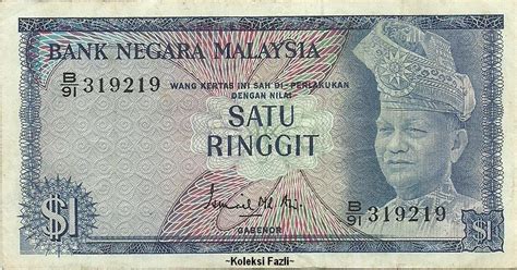 Koleksi Fazli Koleksi Satu Ringgit Kertas