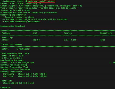 Stress Test CPU And Memory VM On A Linux Unix With Stress Ng NixCraft
