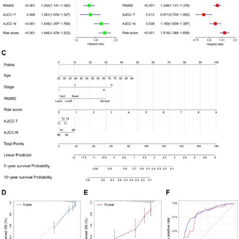 Prognostic Nomogram For Predicting Survival In Tcga Brca Patients Download Scientific Diagram