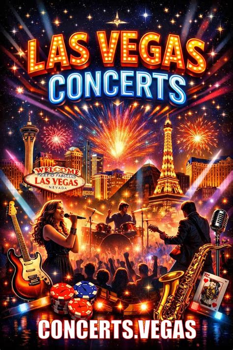 Las Vegas Concerts Full Concert Calendar 20262027