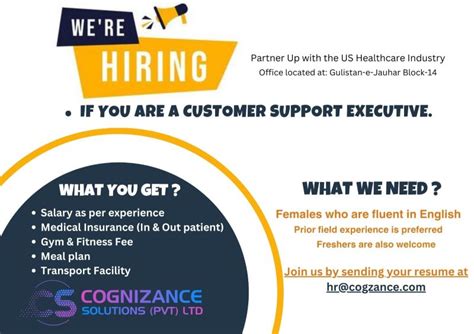 Cognizance Solutions Pvt Ltd On Linkedin Hiringnow Hiringalert