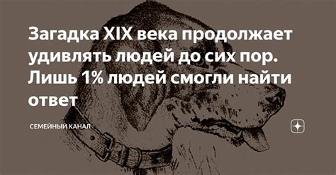 Загадка Xix века продолжает удивлять людей до сих пор Лишь 1 людей смогли найти ответ