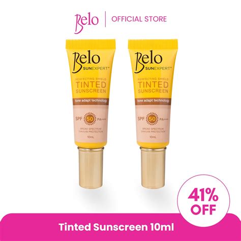 Belo Sunexpert Tinted Sunscreen Spf50 Pa 10ml 2 Pc Shopee Philippines