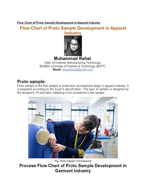 Flow Chart Of Proto Sample Development In Apparel Industry Pdf