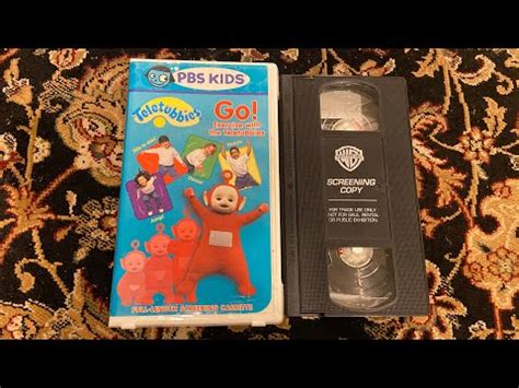 Teletubbies Go Exercise With The Teletubbies 2001 Screener Vhs