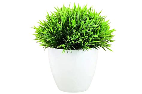 Штучна рослина в горщику Зелена Трава — купити ціна фото відгуки