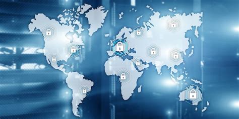 Premium Photo Global Cyber Security Concept Communication Privacy Data Protection Server Room