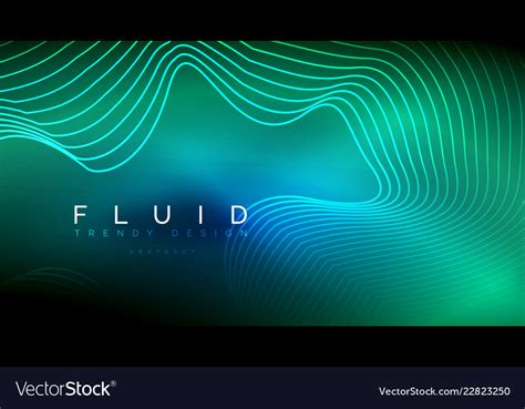 Digital Flowing Wave Particles Abstract Background