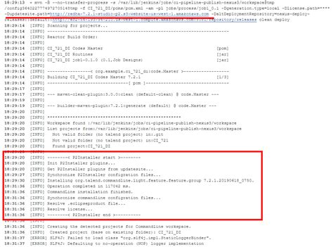 talend 7 2 1 ci zero install workflow explained