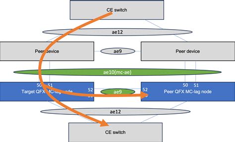 [qfx] Bum Traffic Loop Is Seen On Mc Lag Topology After Rebooting One Of Mc Lag Node