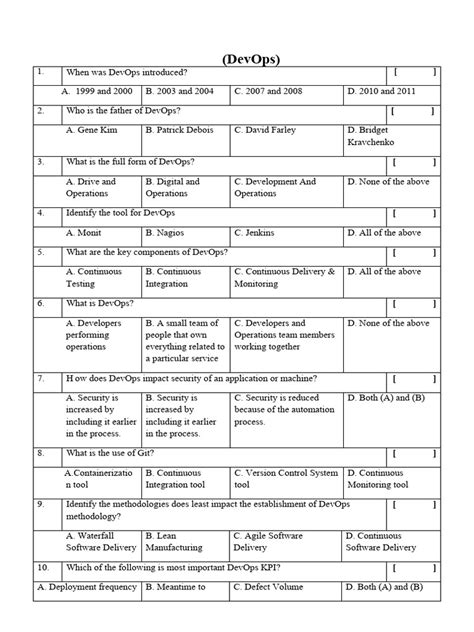 Devops Objectives Pdf Design Systems Thinking