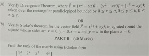 A Verify Divergence Theorem Where F X2−yz Y2−zx Z2−xy K Take