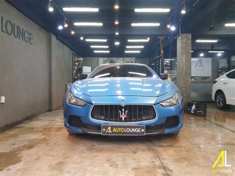 구월동세차 더 이상 고민하지 마세요 오토라운지가 있습니다 마세라티 기블리 네이버 블로그