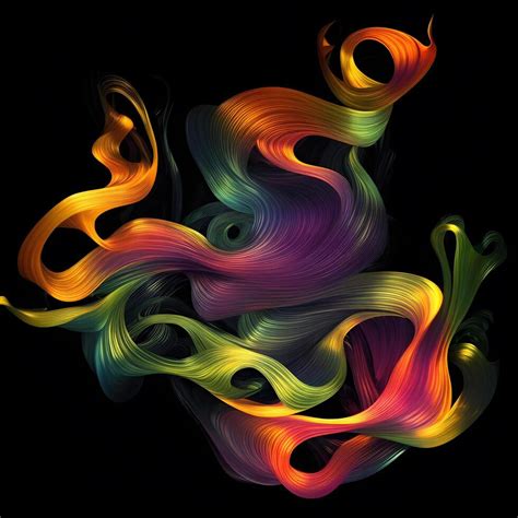 Abstract Swirls Wallpaper Abstract Wavy Liquid Background Abstract Geometric Dynamic Shapes Of
