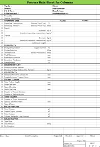 What Is A Process Datasheet A Comprehensive Guide To Process Datasheets What Is Piping