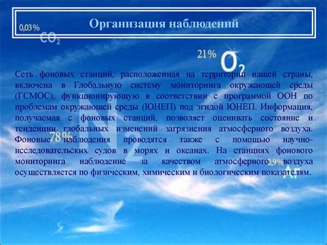 Мониторинг атмосферного воздуха источники загрязнения и организация наблюдения презентация