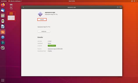 Configure Appspace App On Linux Ubuntu Appspace Knowledge Center