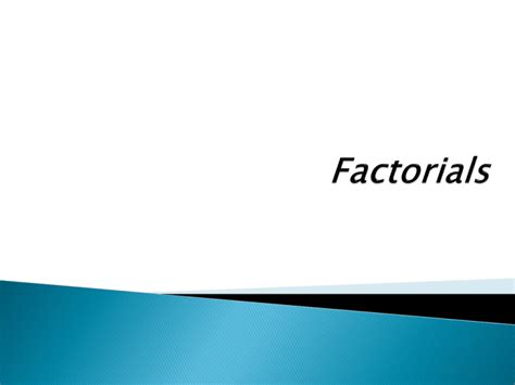 Factorials Permutations And Arrangements Explained