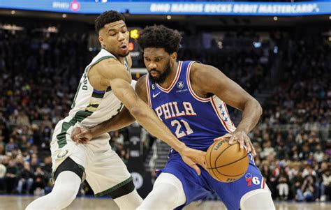 Joel Embiid Makes 1st All Nba First Team Alongside Giannis