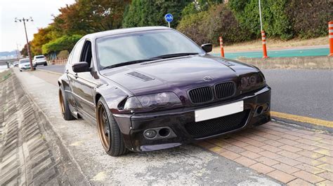 브랜디 클래식 Bmw E46 로켓버니 유튜브업로드 바디킷이 빵빵하게 들어간 튜닝e46을 리뷰하면서