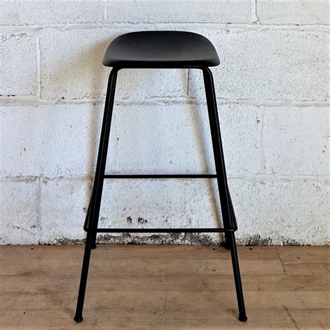 Muuto Fibre Counter Stool Black Danish 1199