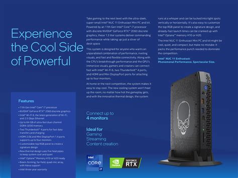 Fanlesstech Phantom Canyon Nuc 11 Enthusiast Product Brief