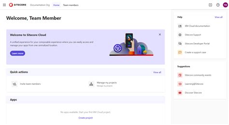 Sitecore Xm Cloud Sitecore Documentation