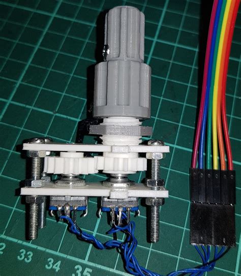 Diy Dual Concentric Rotary Encoders With Push Button Life The