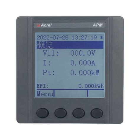 Acrel APM Ethernet Modbus TCP Optional Phase Power Analyzer Smart Meter Work With PLC