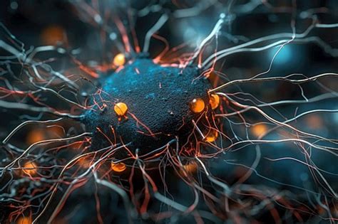 Abstract Neuron Cell Science Illustration Cell Health Science