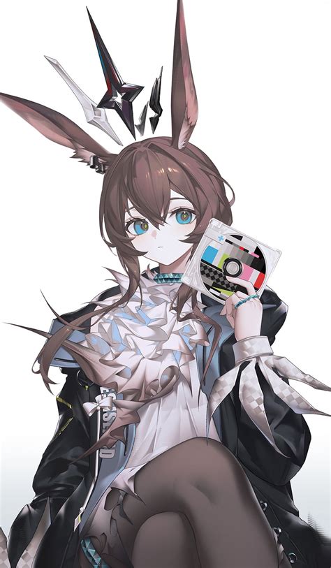 Amiya And Amiya Arknights Drawn By P1up1u Danbooru