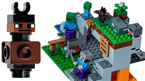 ЛЕГО Майнкрафт 21141 Пещера зомби Обзор LEGO Minecraft - YouTube