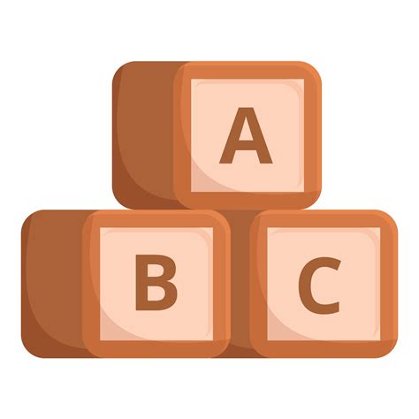 Wooden Abc Blocks Forming A Pyramid Shape 47564316 Vector Art At Vecteezy