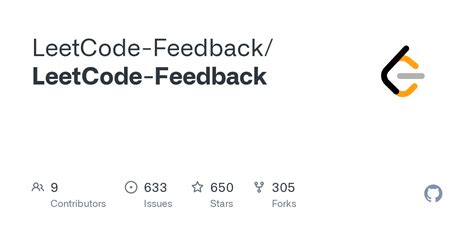 Leetcode Feedbackgithubissuetemplateconfigyml At Master