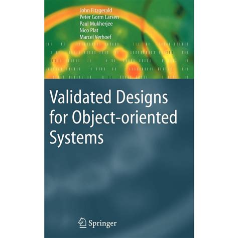 Validated Designs For Object Oriented Systems No Shoptime