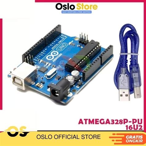 Jual Arduino Uno R3 Atmega328p Smd Ch340atmega328p Type C Plus Kabel Data Shopee Indonesia