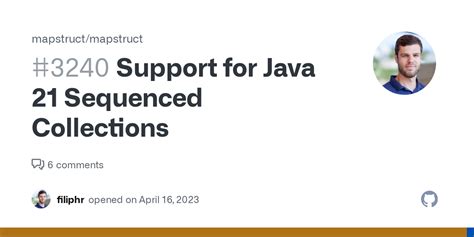 Support For Java 21 Sequenced Collections · Issue 3240 · Mapstructmapstruct · Github