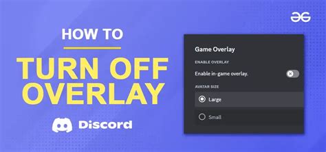 How To Turn Off Discord Overlay GeeksforGeeks