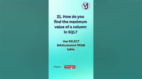 Sql Interview Tips Sql Sqlinterviewquestions Youtube