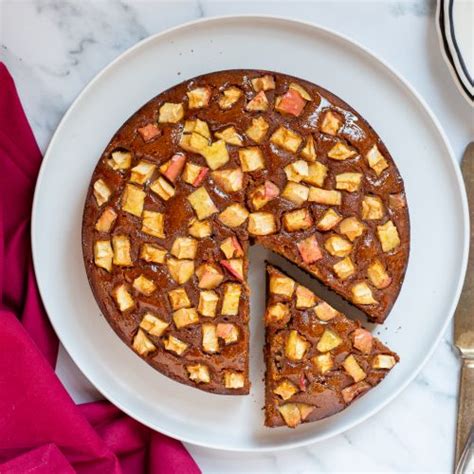 Ginger Molasses Apple Cake Dr Becky Campbell