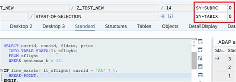 Lineexists Abap Check Line Exists In Table Abap Blog Abap Sap From